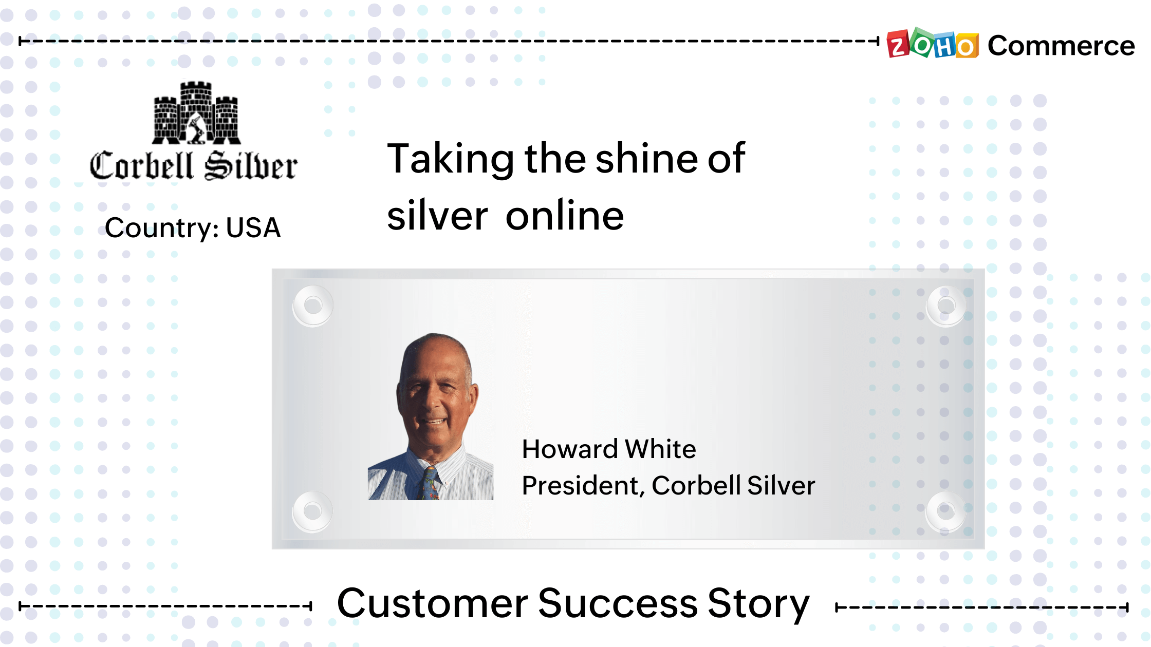 Taking the shine of silver online | Zoho Commerce