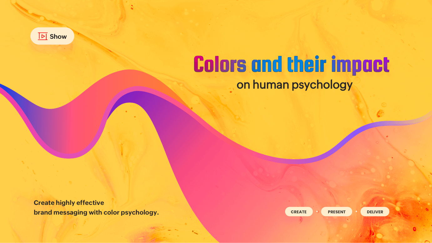 Colors and their impact on human psychology | Zoho Show