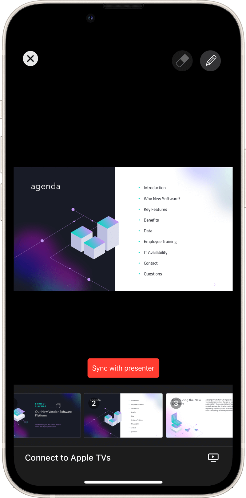 Zoho Show for iOS: Connect and present slides on the go with SharePlay ...