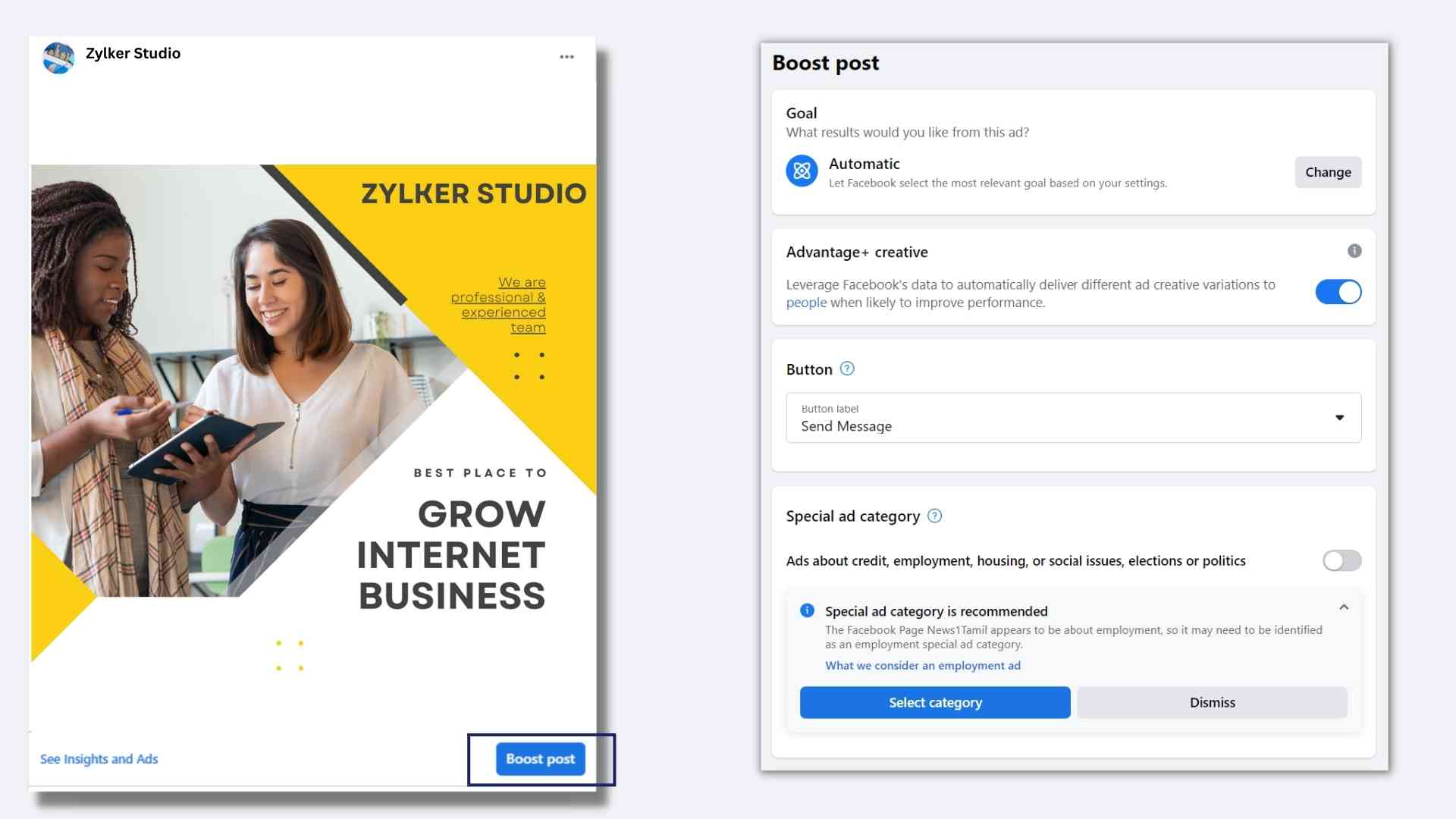 Using Facebook ads to market online courses | TrainerCentral