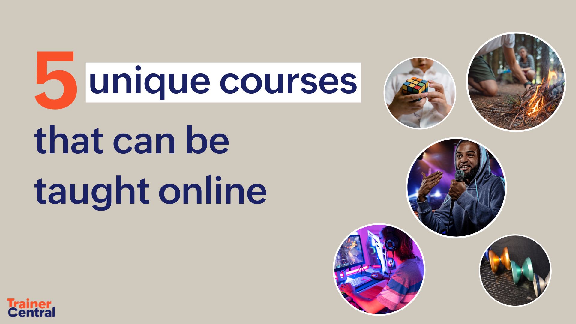 5 unique courses that can be taught online | TrainerCentral