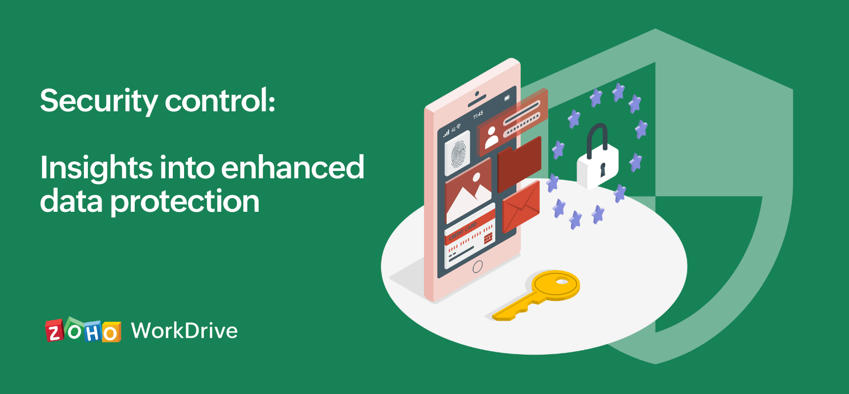 Safeguard your data with security controls | Zoho WorkDrive